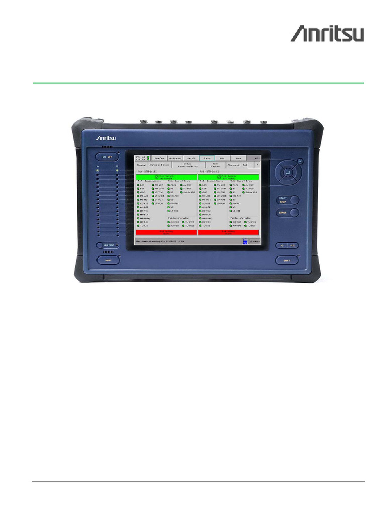 CMA3000 - FrontSim - ANRITSU | PDF | Microsoft Windows | Personal Computers