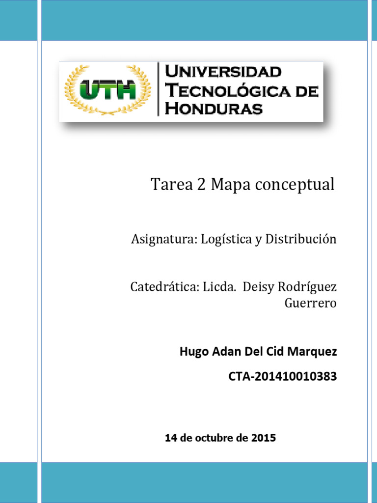 Tarea 2 Mapa Conceptual | PDF | Logística | Business