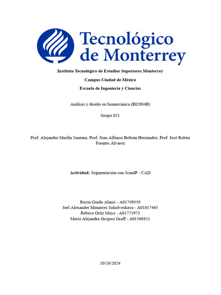 Segmentacion Con Scan Ip - Cad-1 | PDF | Mano | Masa