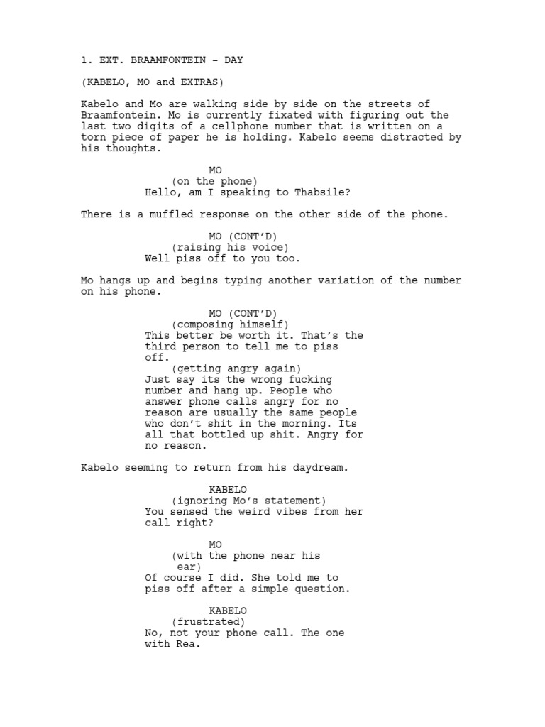 Clout Chasers - S1 E4 - en Route Side A | PDF