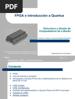Manual Quartus | PDF | Arreglos de compuertas lógicas programables en sitio | Vhdl