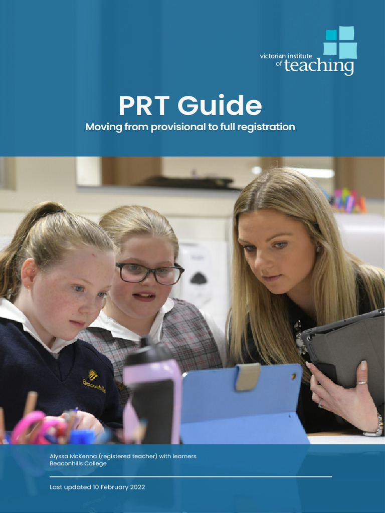 Document PRT Guide Moving From Provisional To Full Registration 0 | PDF ...