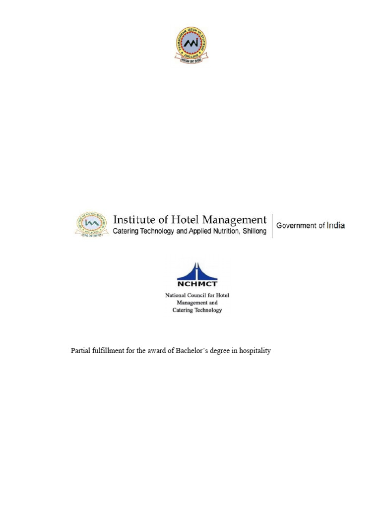 Research Project 2023 Srinjoy Dutta Ihm Shillong | PDF | Korean Cuisine | East Asian Cuisine