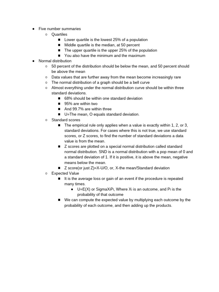 Mathnotes Module 4b | PDF