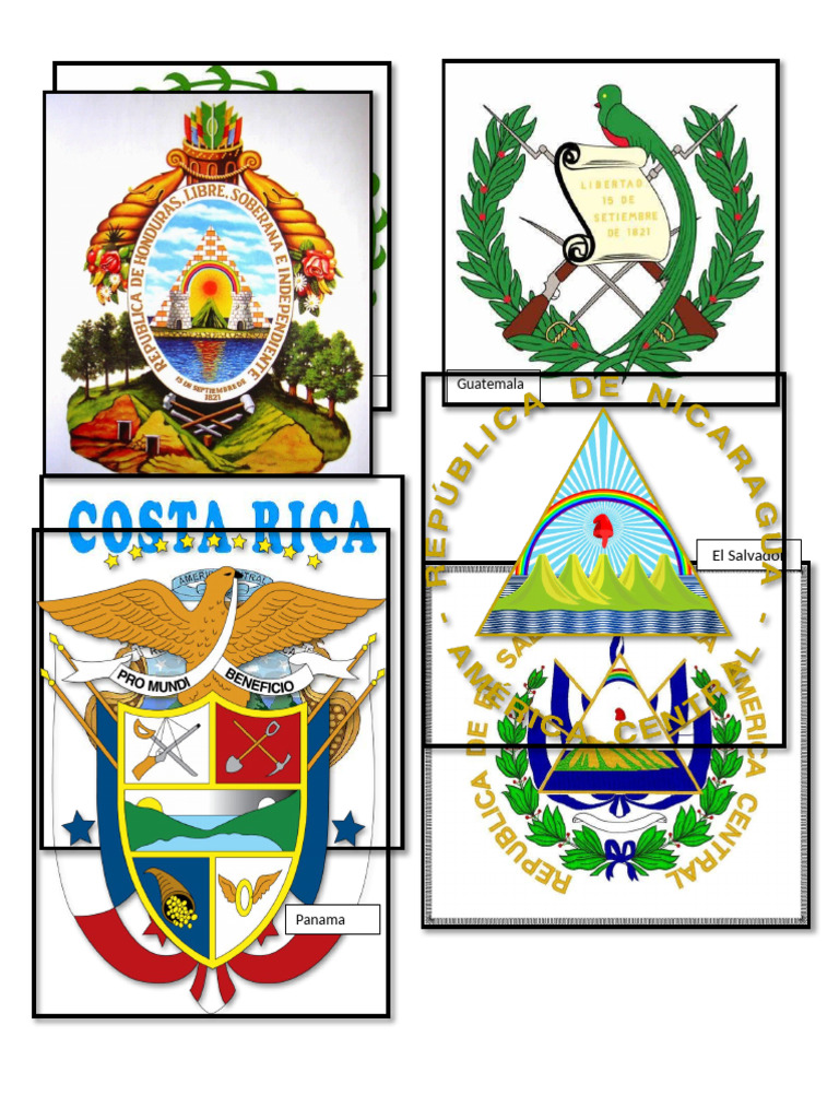 Escudos Centroamerica | PDF