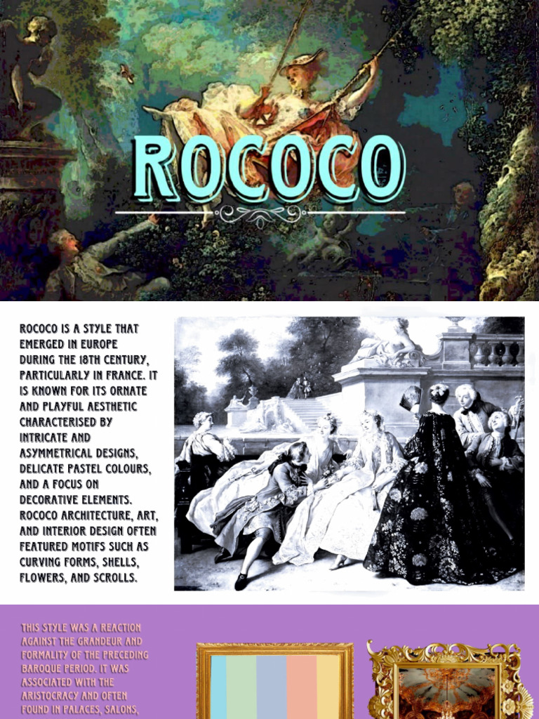 Rococo | PDF | Baroque | Baroque Art