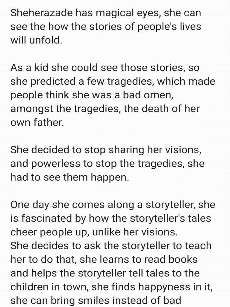 Sheherazade OC Story02 | PDF