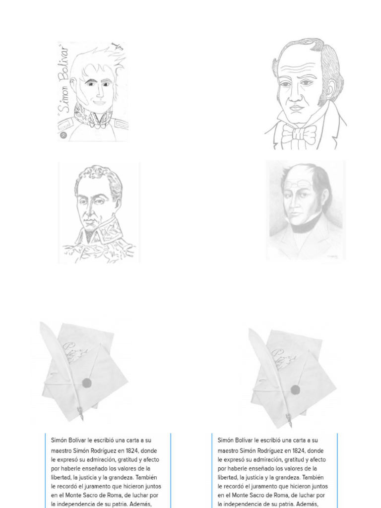 Bolivar y Simon Rodriguez | PDF