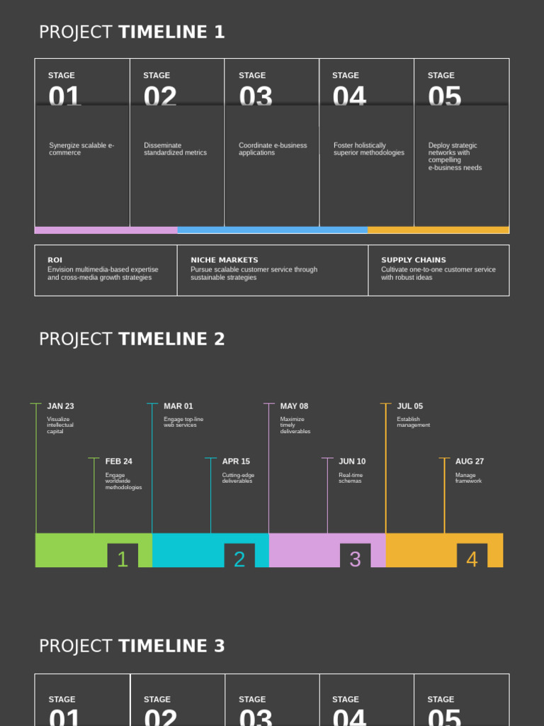 Project Stage Timeline | PDF | Economies | Business