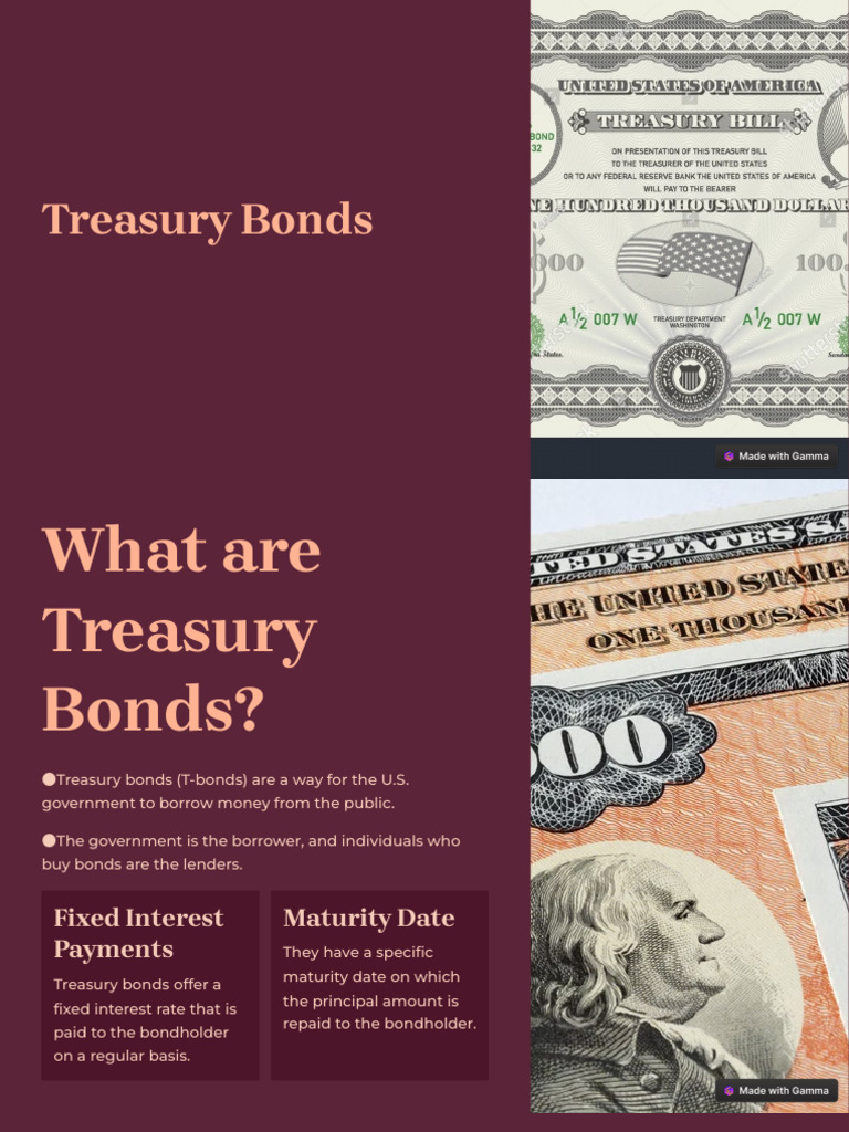 Treasury Bonds | PDF