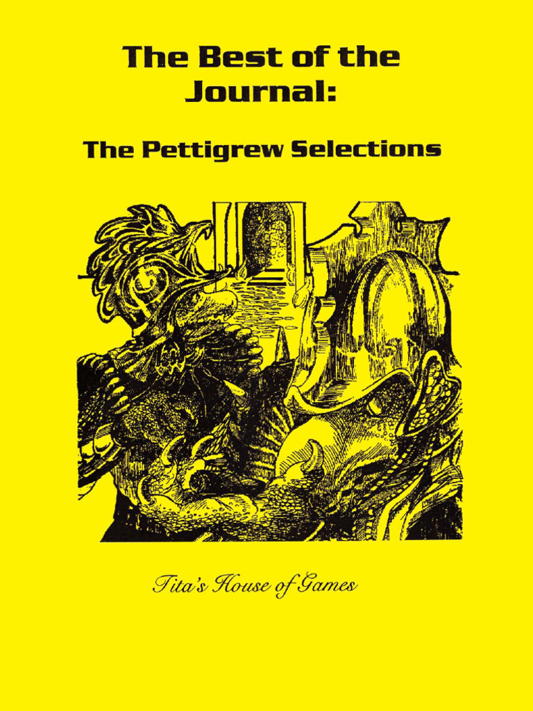 The Best of The Journal The Pettigrew Selections (Tékumel) | PDF