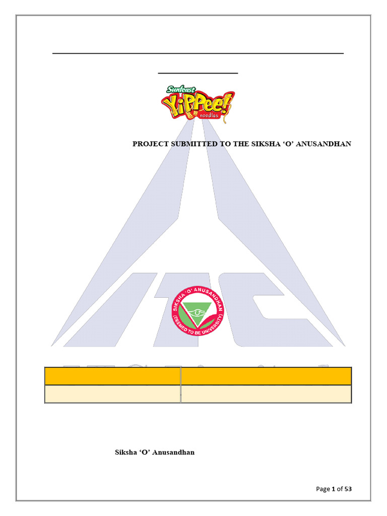Sip Yippee Pratyush Kumar Patra 154 Pdf Brand Data 