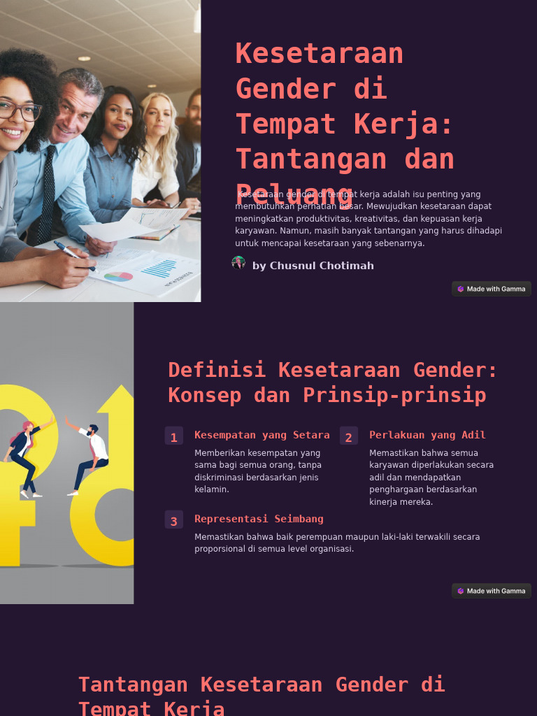 Radio Kesetaraan Gender Di Tempat Kerja | PDF