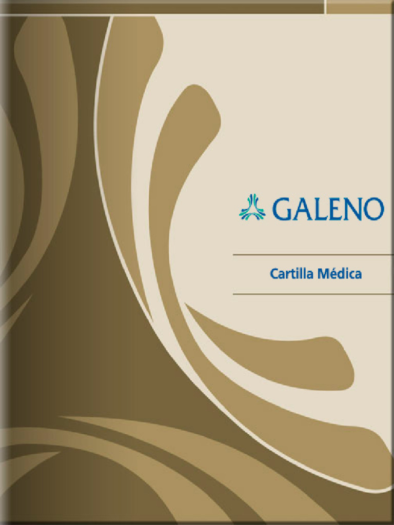 GALENO Cartilla Oro | PDF | Medicamentos con receta | Farmacia