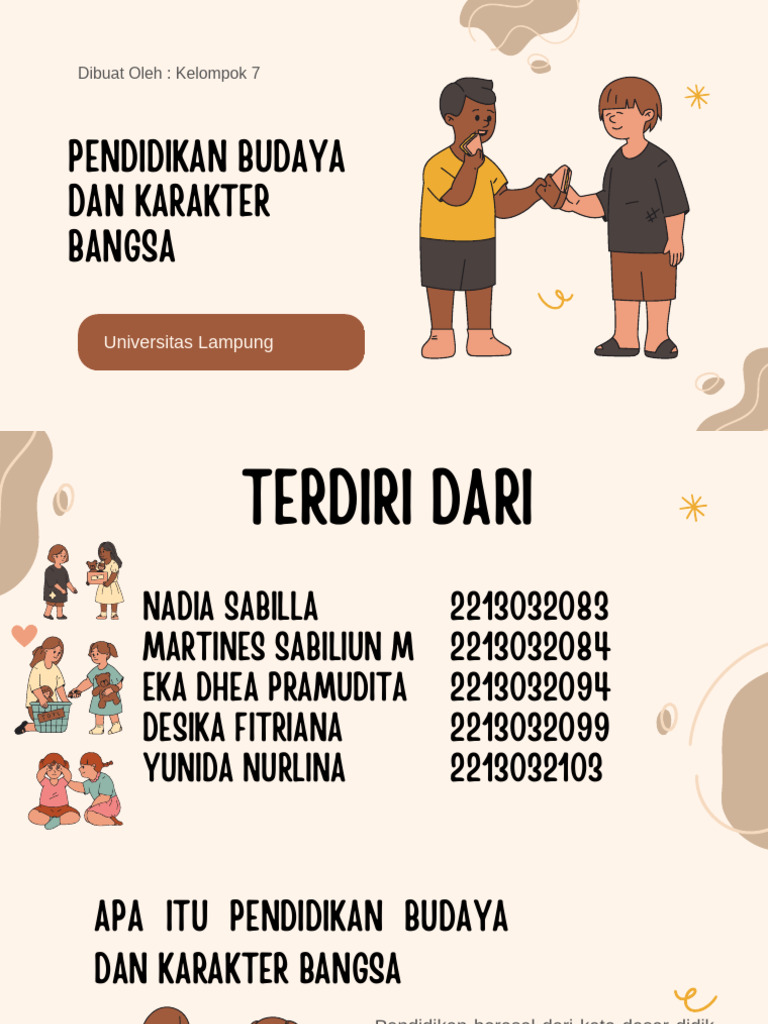 Pendidikan Budaya Dan Karakter Bangsa | PDF