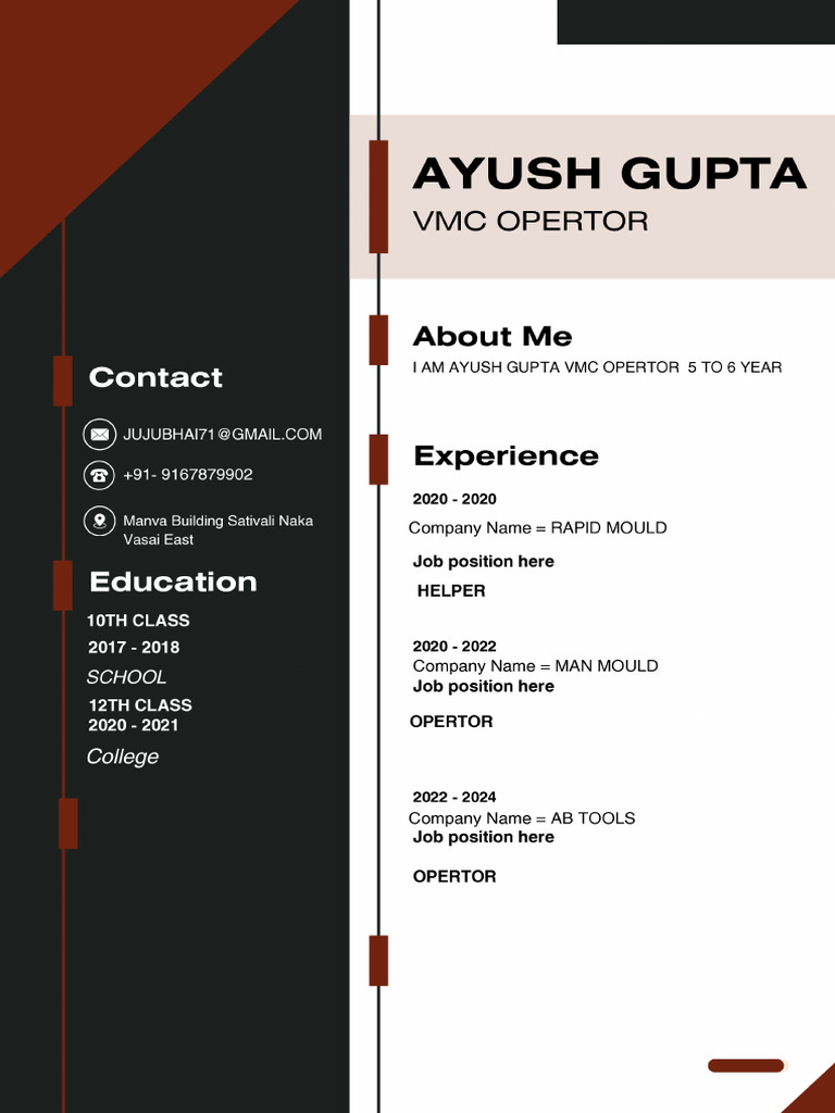 Ayush Resume | PDF