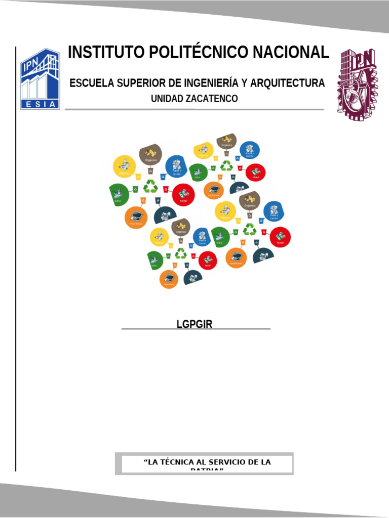 Objetivo de La LGPGIR 2 | PDF | Residuos | Federación