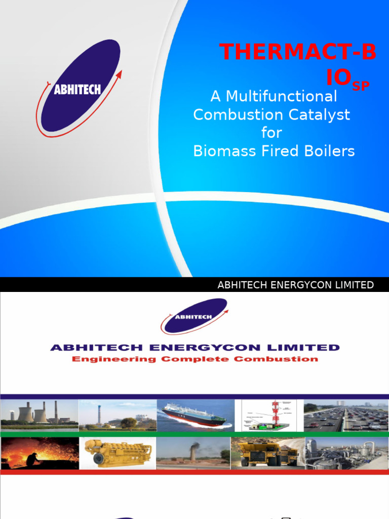 Thermact-Bio SP - Jan'17 | PDF | Boiler | Carbon Dioxide