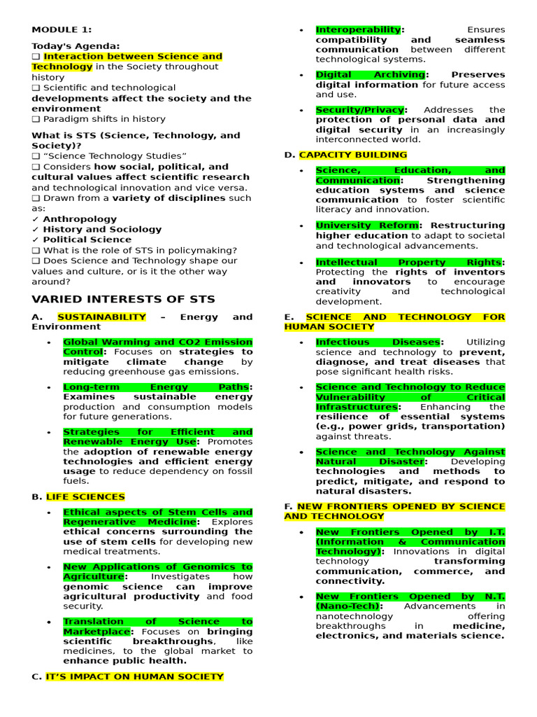 Module 1 | PDF | Science | Knowledge