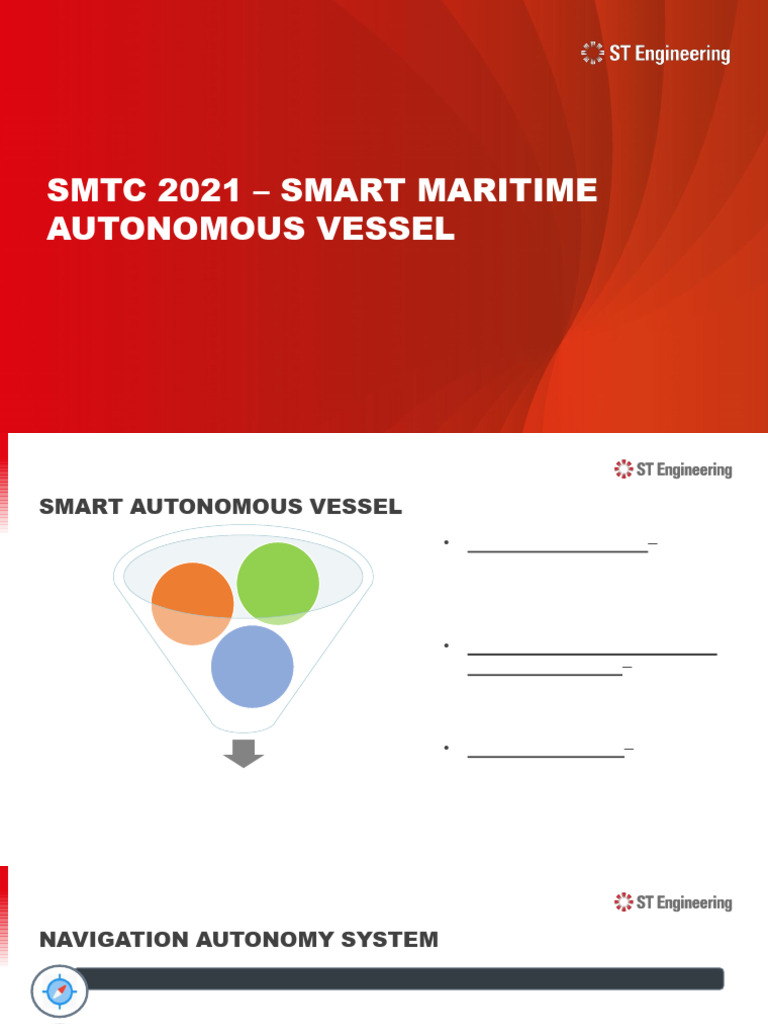 NG Tee Guan - SMTC 2021 Final Wide - Screen (NEW SLIDES) | PDF | Simulation | Tugboat