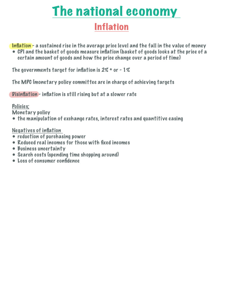 Inflation | PDF | Inflation | Monetary Policy