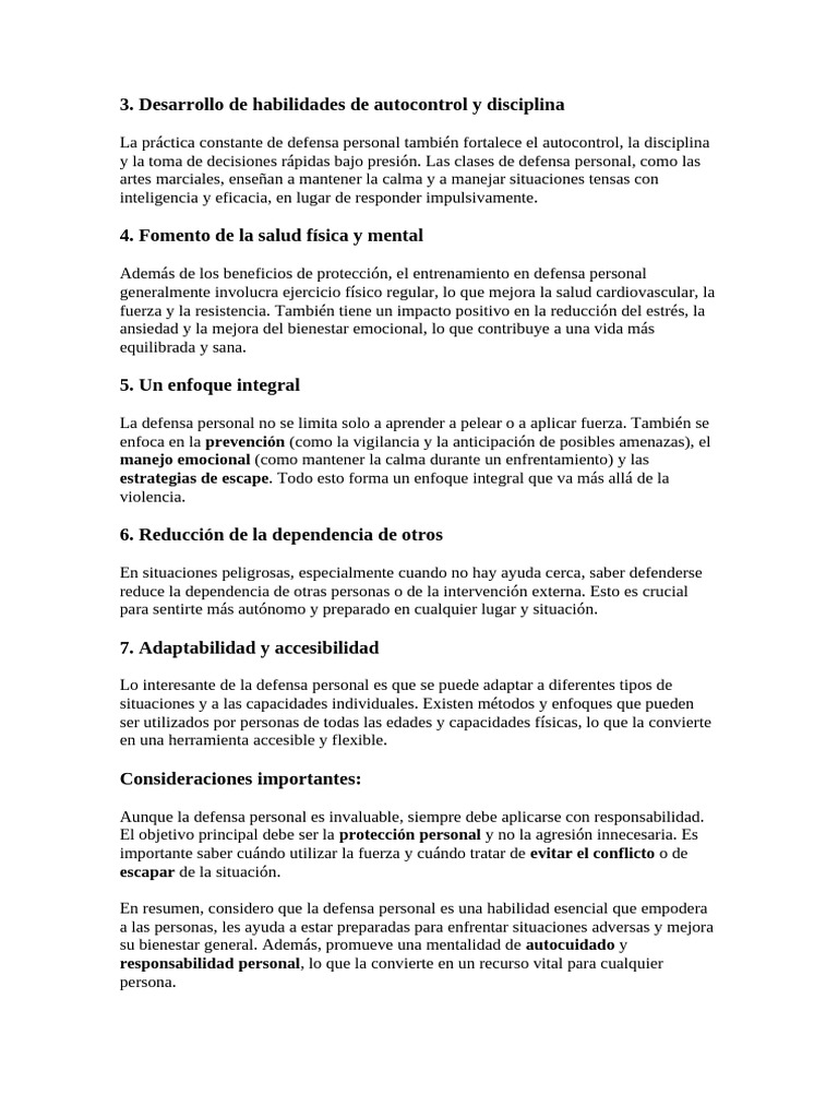 Desarrollo de Habilidades de Autocontrol y Disciplina: Prevención ...