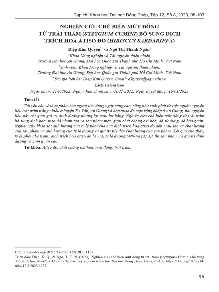 Tap chi KHDT tap 12 so 8-95-103-1325-3767 - Văn bản của bài báo | PDF