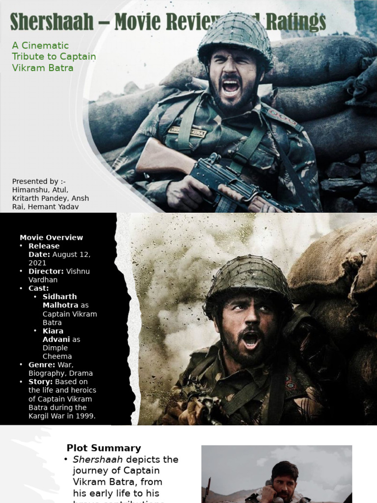 A Cinematic Tribute To Captain Vikram Batra: Presented By:-Himanshu ...