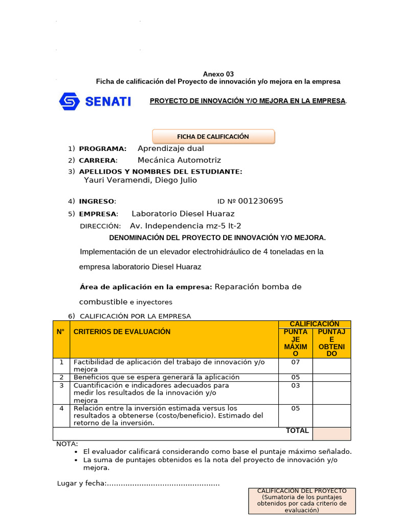 Anexo N°03 Diego | PDF