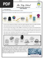 Grade 3 Lesson Plan: Matter States | PDF | Gases | Liquids