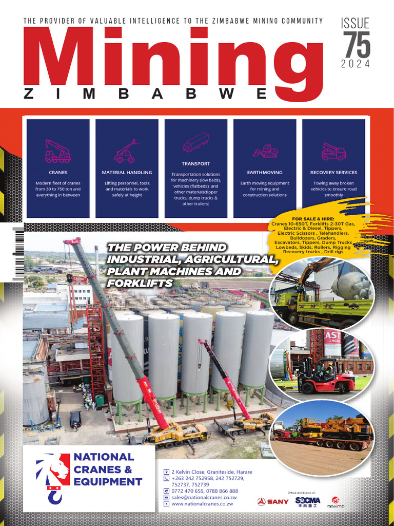 Mining Zimbabwe Magazine Issue 75 2 | PDF | Mining | Gold