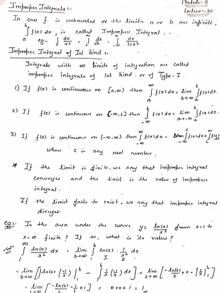 Improper Type I | PDF