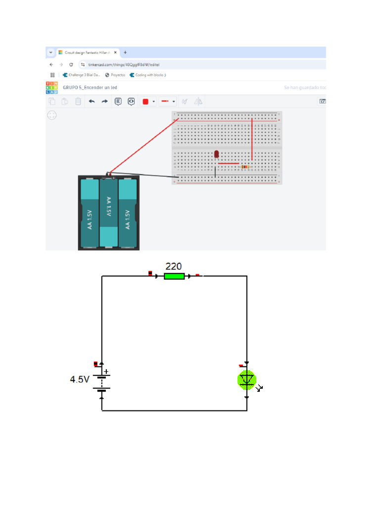GRUPO 5 - Encender Un Led | PDF