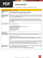 Oracle Employee Self Service (ESS Instructions) | PDF