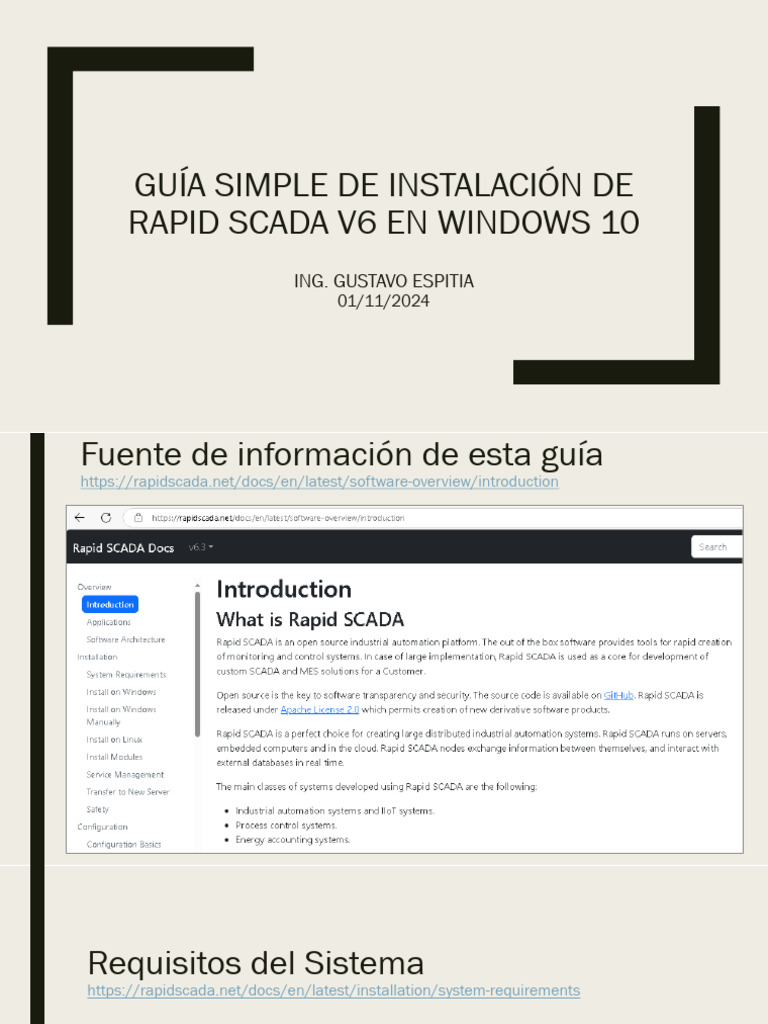 Instalación de Rapid SCADA en Win10 | PDF