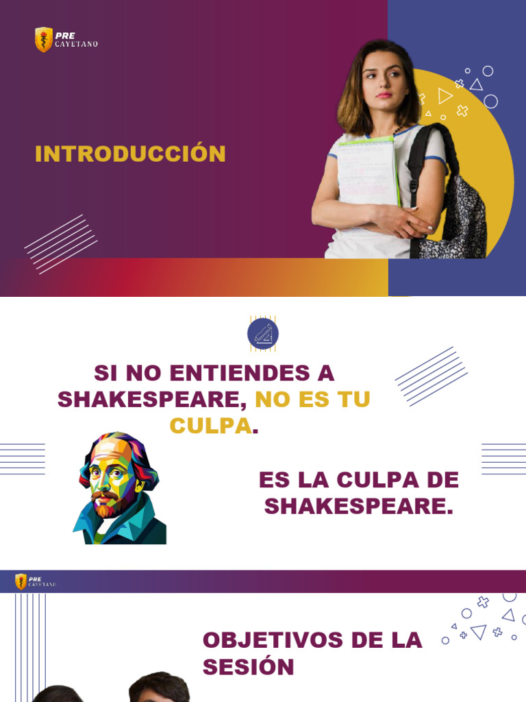Semana 1 - Presentación - Introducción A La Comprensión Lectora | PDF | Temor | Conceptos ...