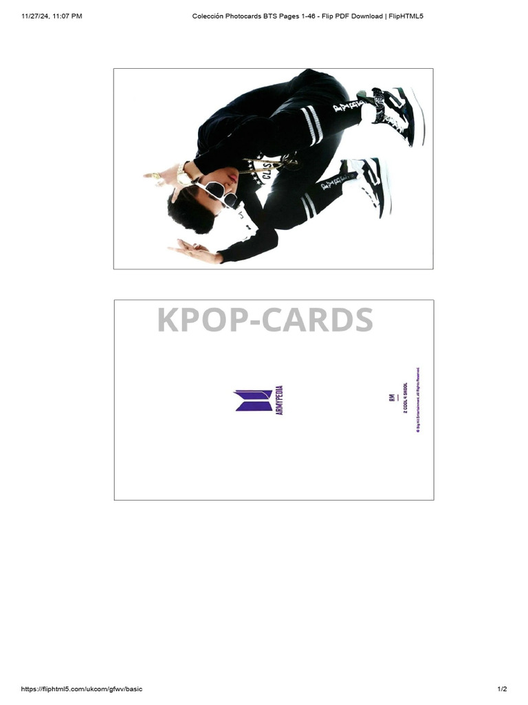 Colección Photocards BTS Pages 1-46 - Flip PDF Download - FlipHTML5 | PDF