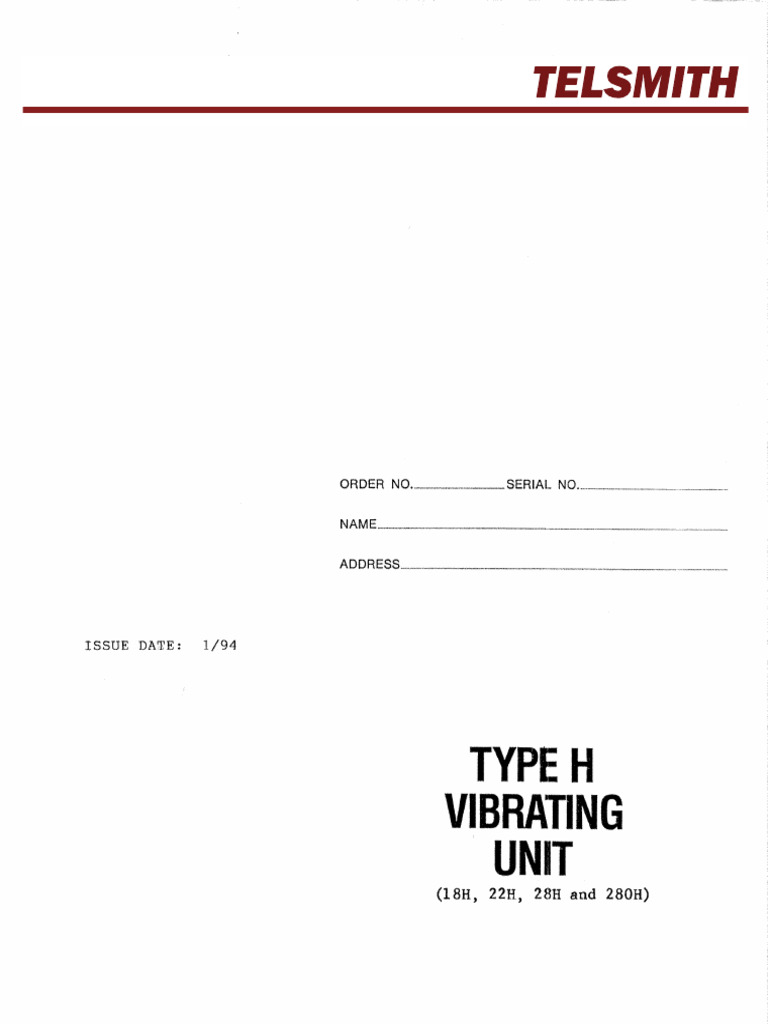 TP73 - Unid. Vib. H | PDF