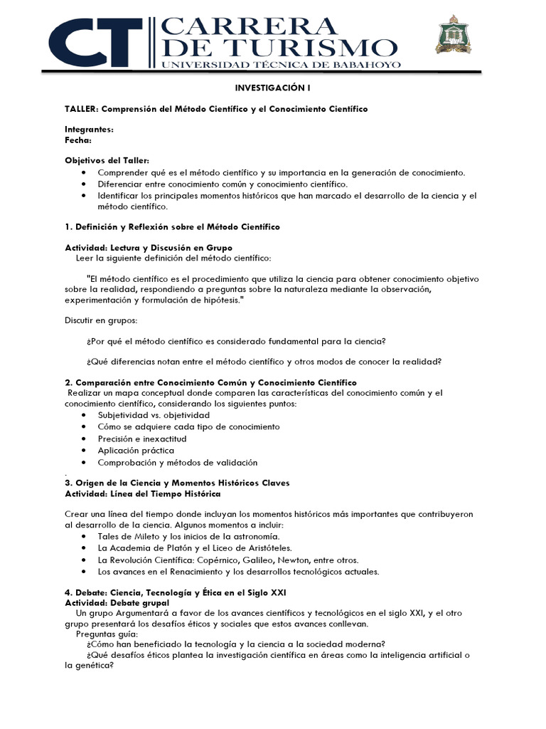 Taller Semana 1 | PDF