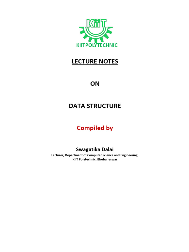 3rd Sem Cse Data Structure Sm Pdf Queue Abstract Data Type