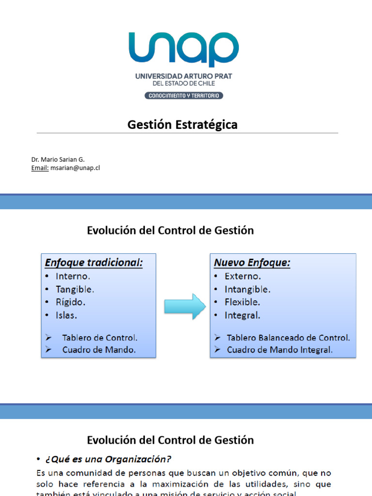 10 Evolucion de Control de Gestion | PDF