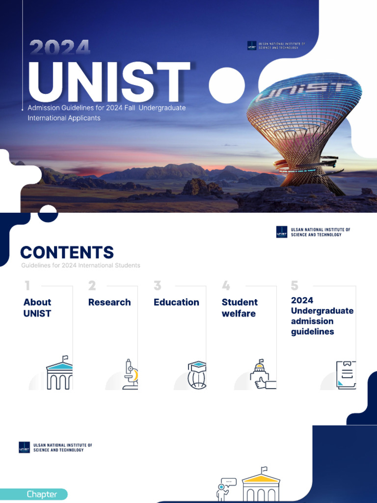 Unist | PDF | Engineering | University And College Admission