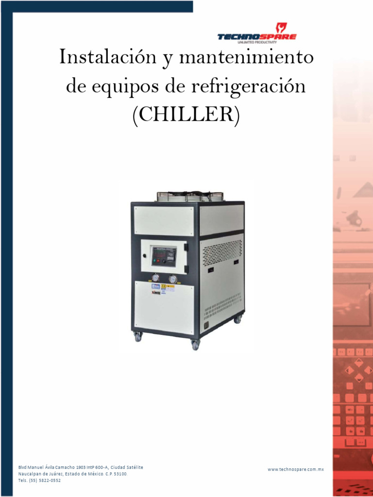 Inst Chiller | PDF | Refrigeración | Refrigerante