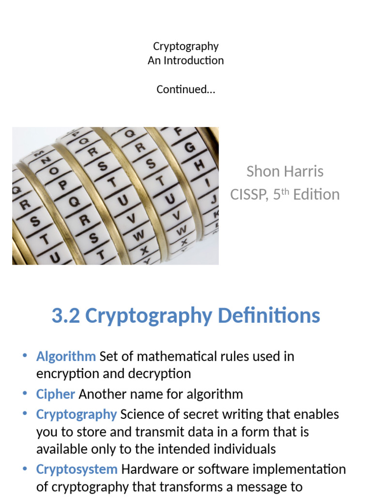 Cryptography 2 | PDF | Cryptography | Cipher Cryptography 2 | PDF | Cryptography | Cipher