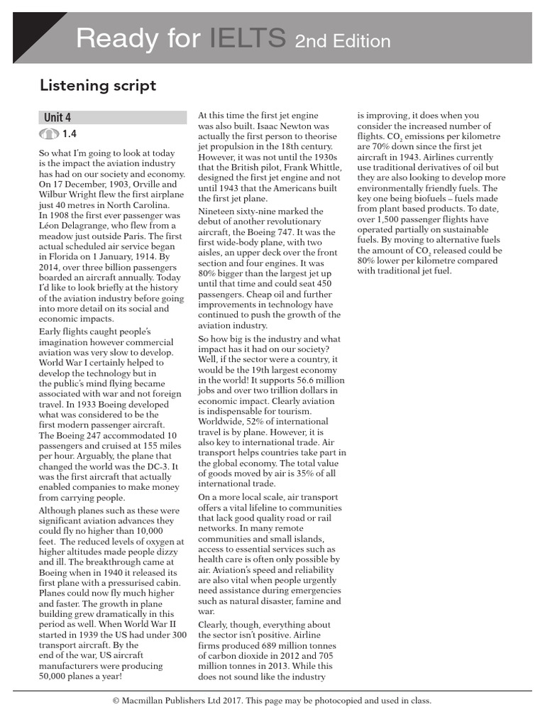 RfI WB U4 LS | PDF | Aviation | Airliner