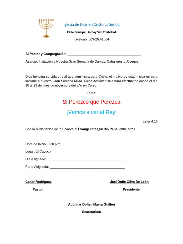 Carta de Mayra | PDF