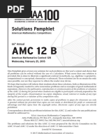 AMC 12A Solution | PDF