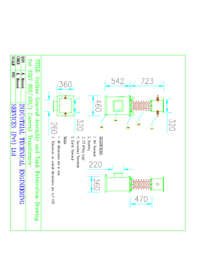 Kuwadzana Current Transformer - Model | PDF