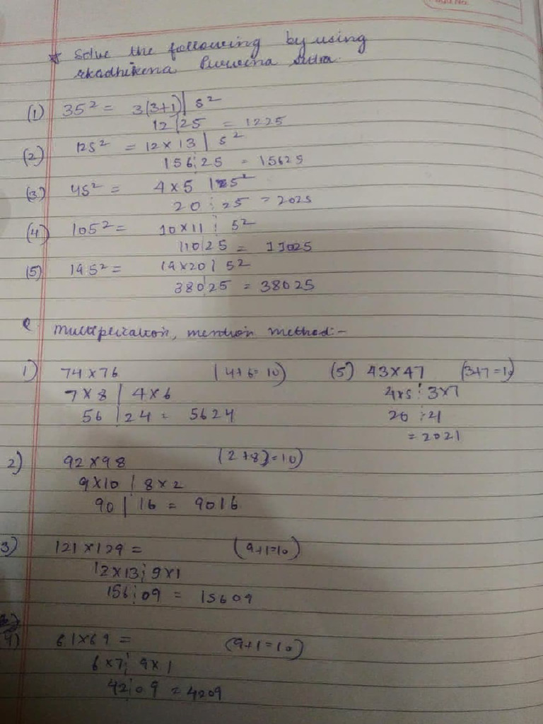 Mathematical Calculations and Equations | PDF