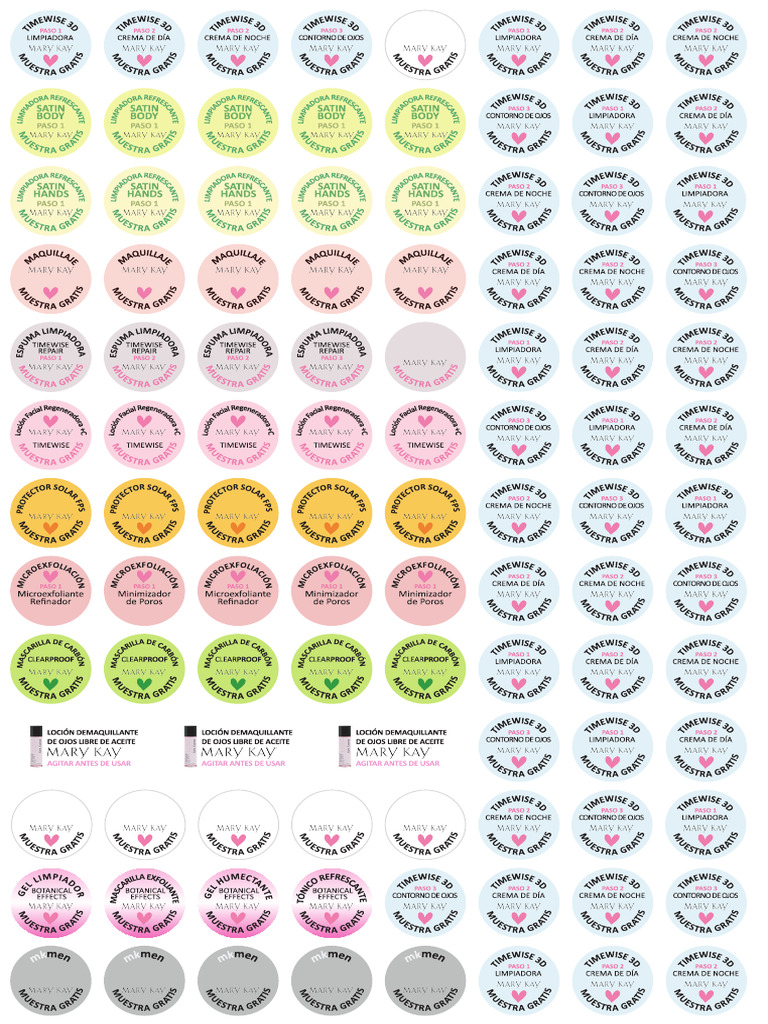 Calco Stickers - MK | PDF